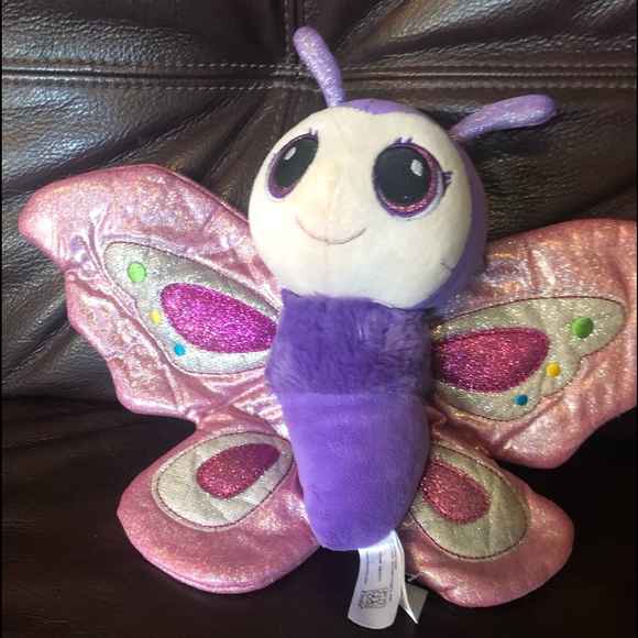 Fiesta | Toys | Fiesta Plush Butterfly Bright Neon Colors Bug Toy ...